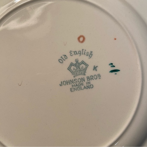 Johnson Brothers | Dining | Vintage Johnson Brothers Plates Old English ...